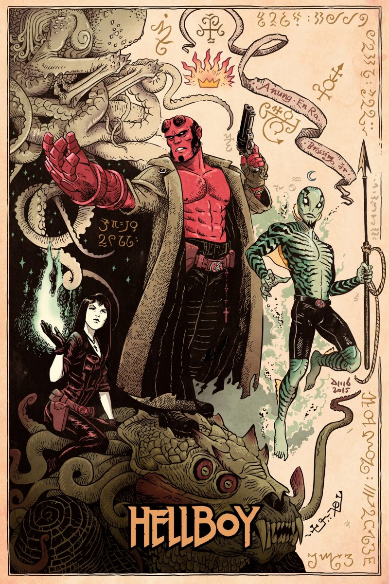 Hellboy | Poster By David M Buisan