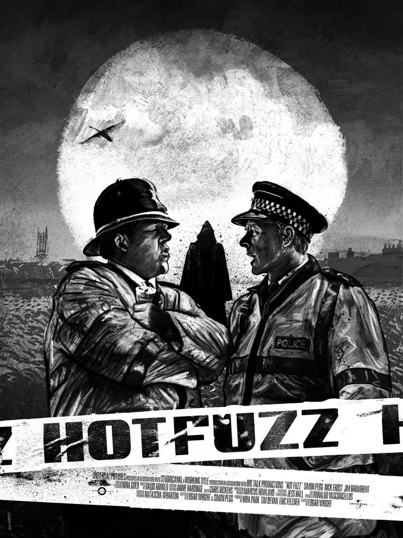 Hot Fuzz | Poster By DanKNorris