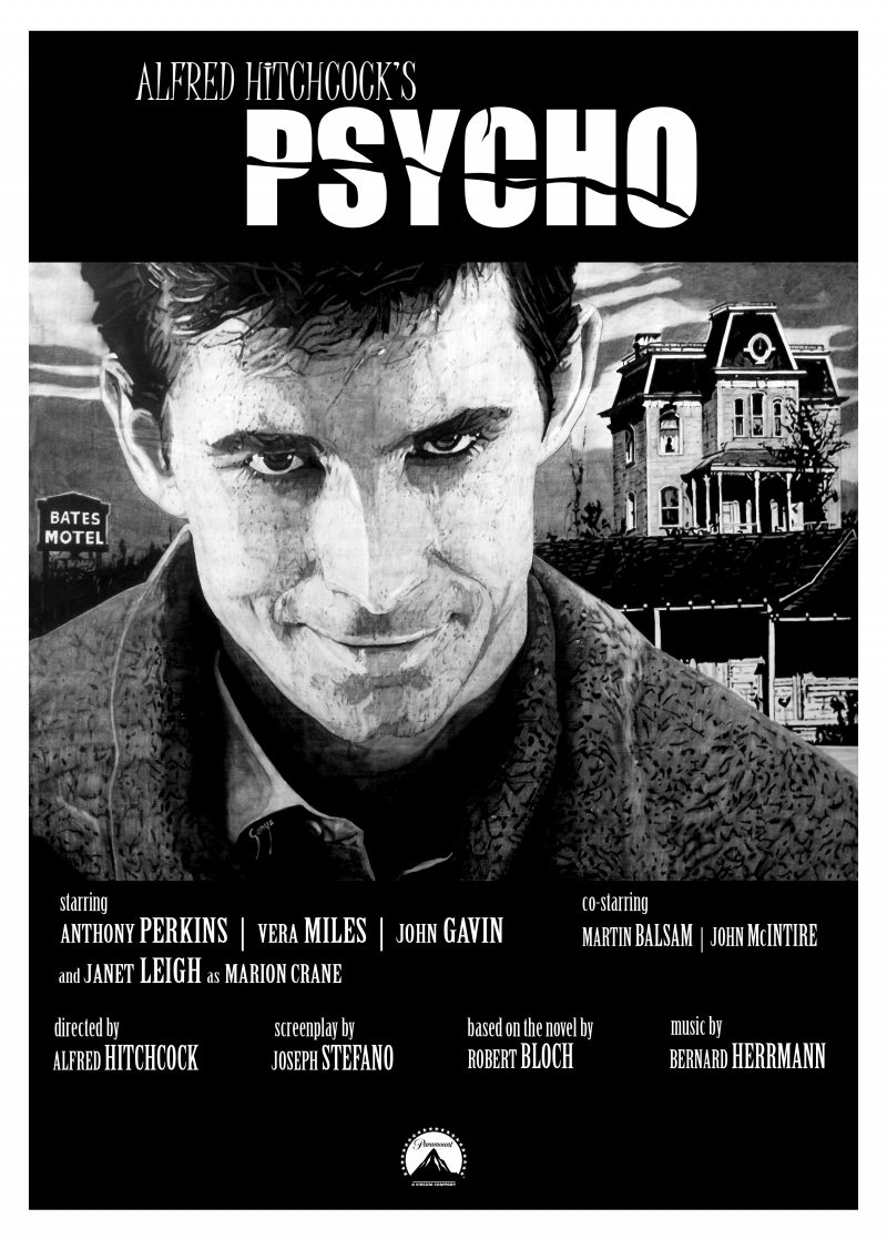 PSYCHO | Poster By Carles Ganya