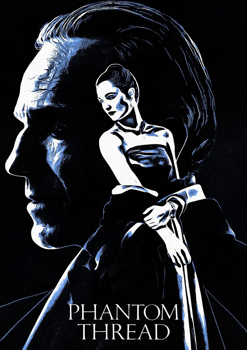 Phantom Thread | Poster By Pushkar_Chatterjee