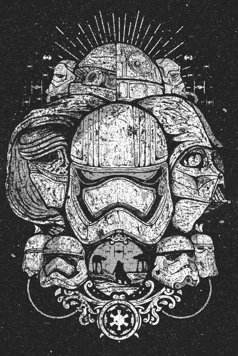 From The Empire To The First Order | Poster By Yuridelduca