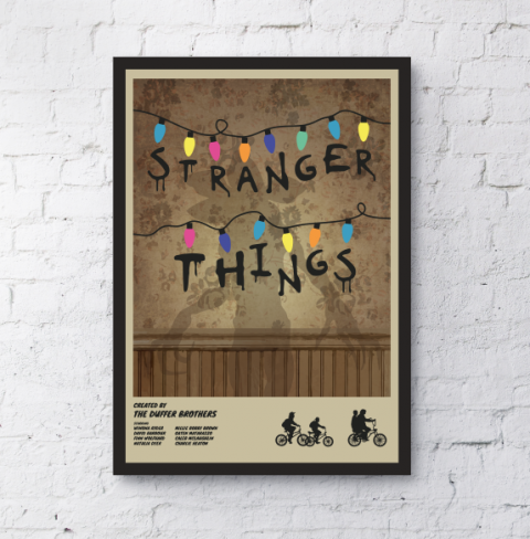 Stranger Things Poster | Poster By Hopdesignss