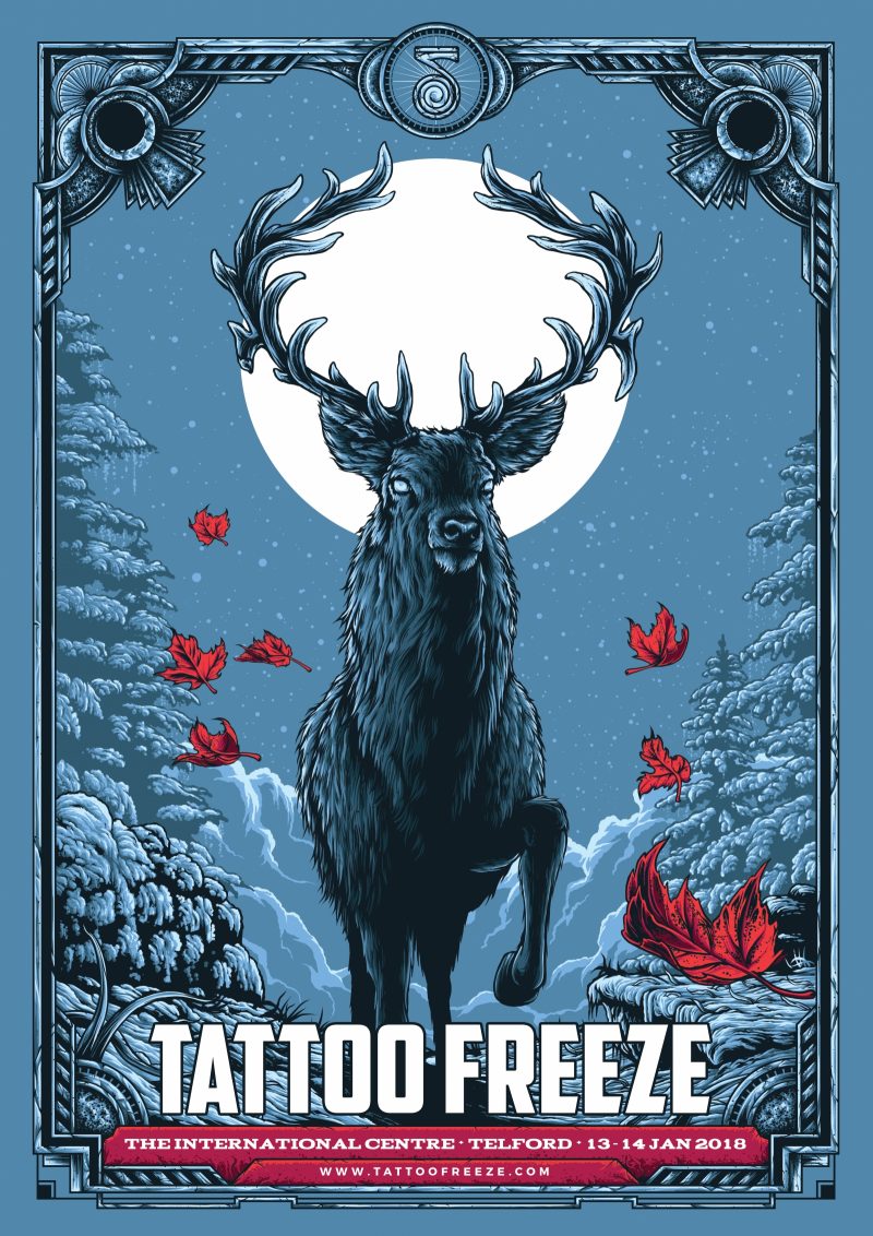 Tattoo Freeze Convention – Poster Commission | 2017 | Sam Mayle Arts ...