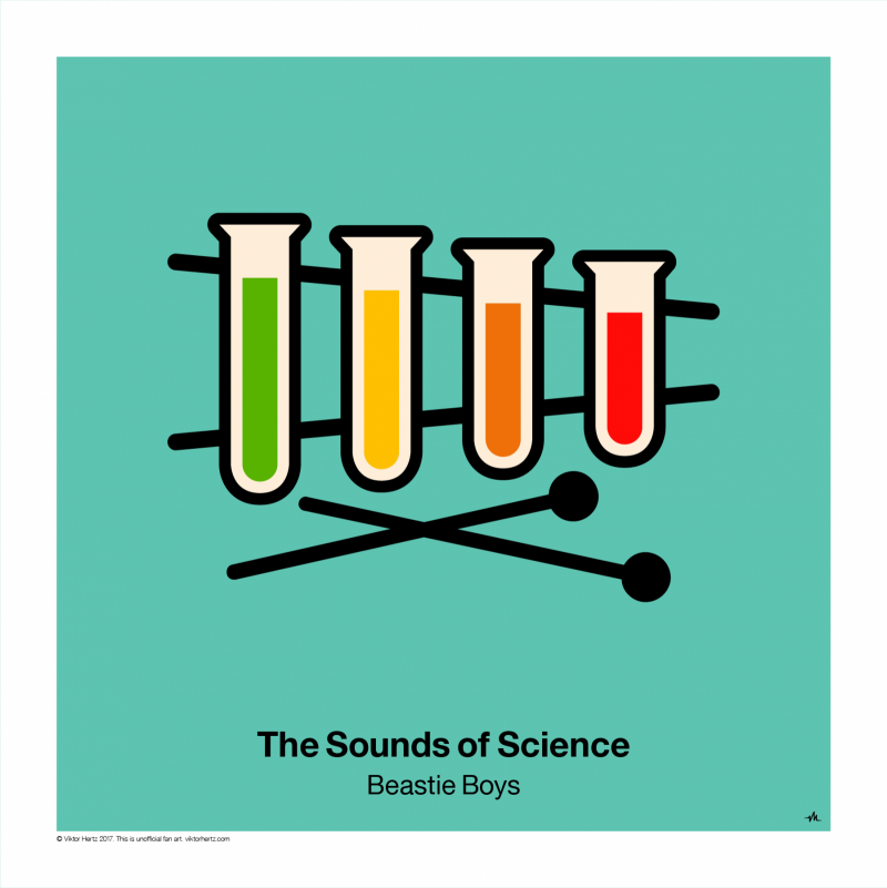 The Sounds Of Science | Poster By Viktorhertz