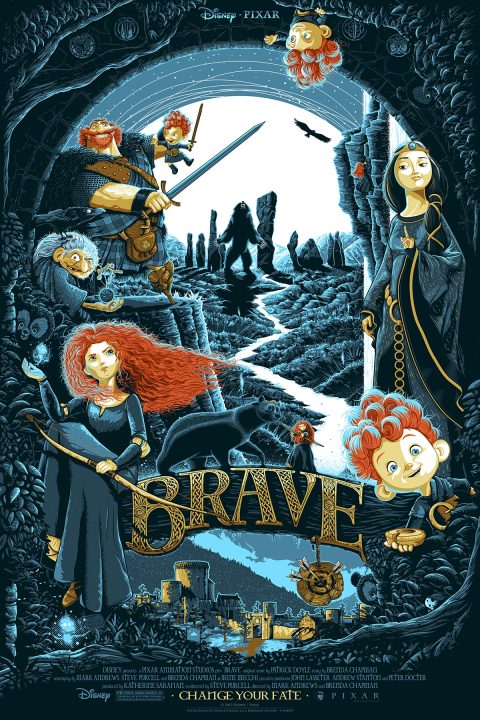 Brave | Poster By BarbarianFactory
