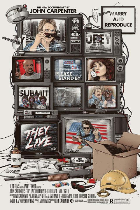 They Live | Poster By BarbarianFactory