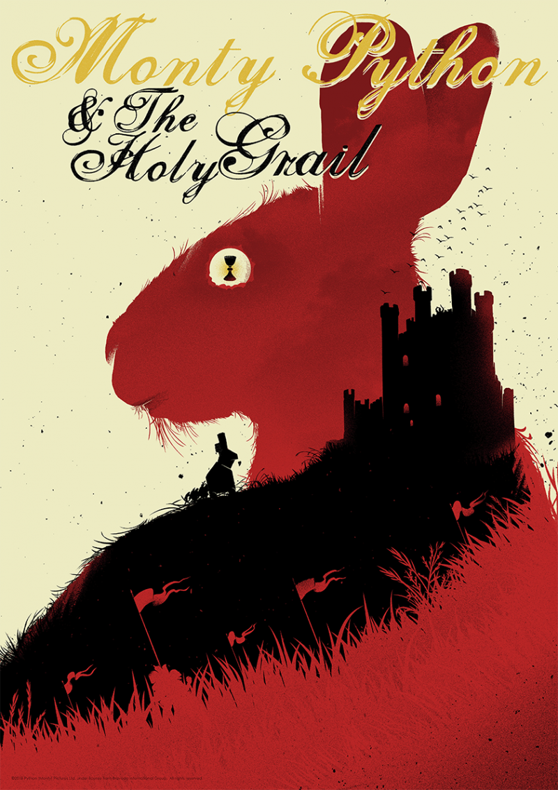 Monty Python And The Holy Grail | Poster By Felix Tindall