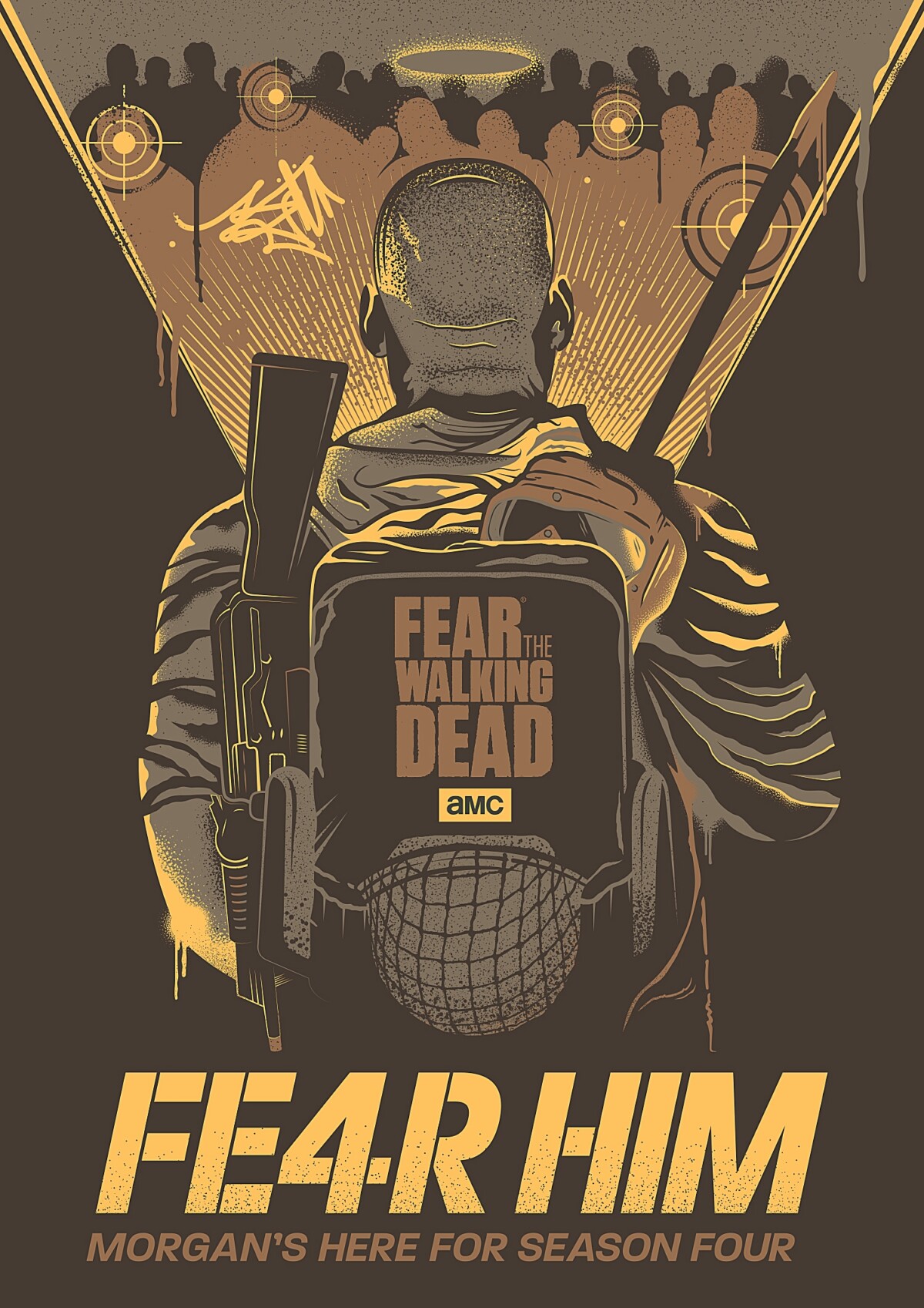 FE4R FOR HIM – Version 2 | Poster By Si Heard