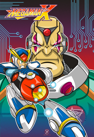 Mega Man X | Poster By TomRyansStudio