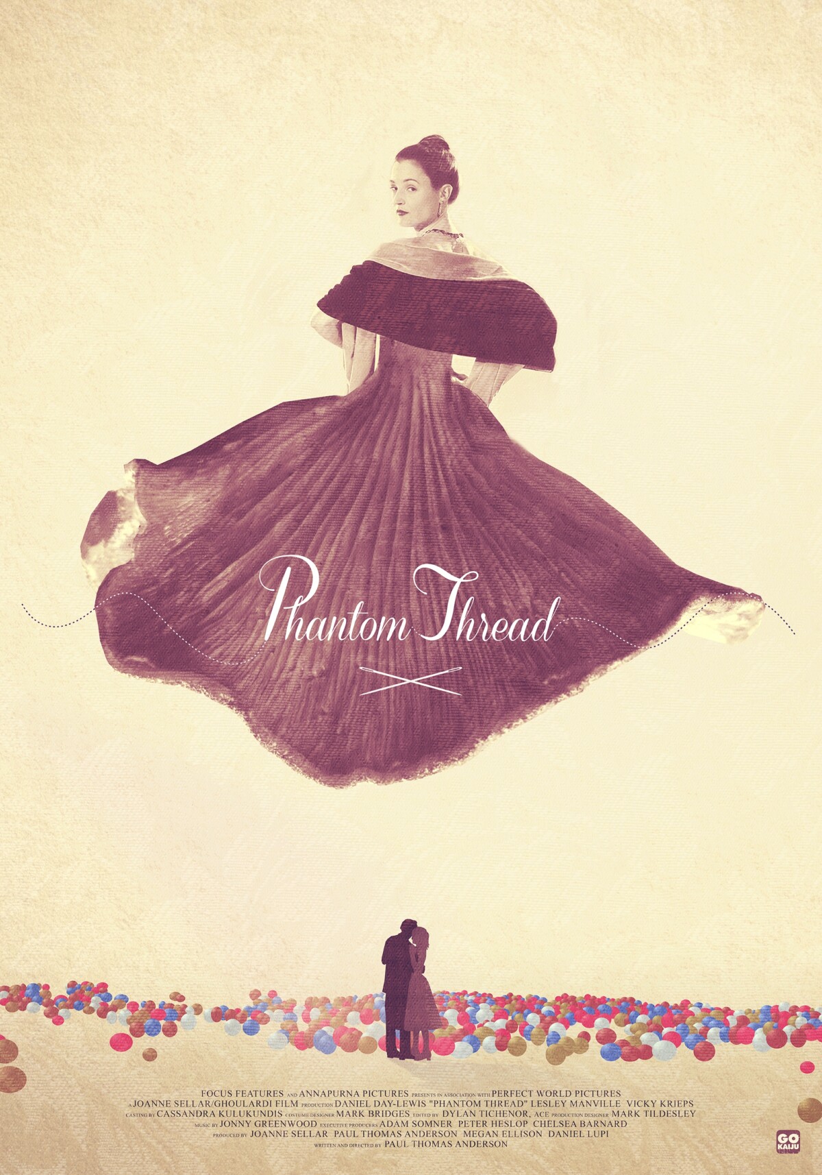 Phantom Thread | Poster By Gokaiju - Grégory Sacré