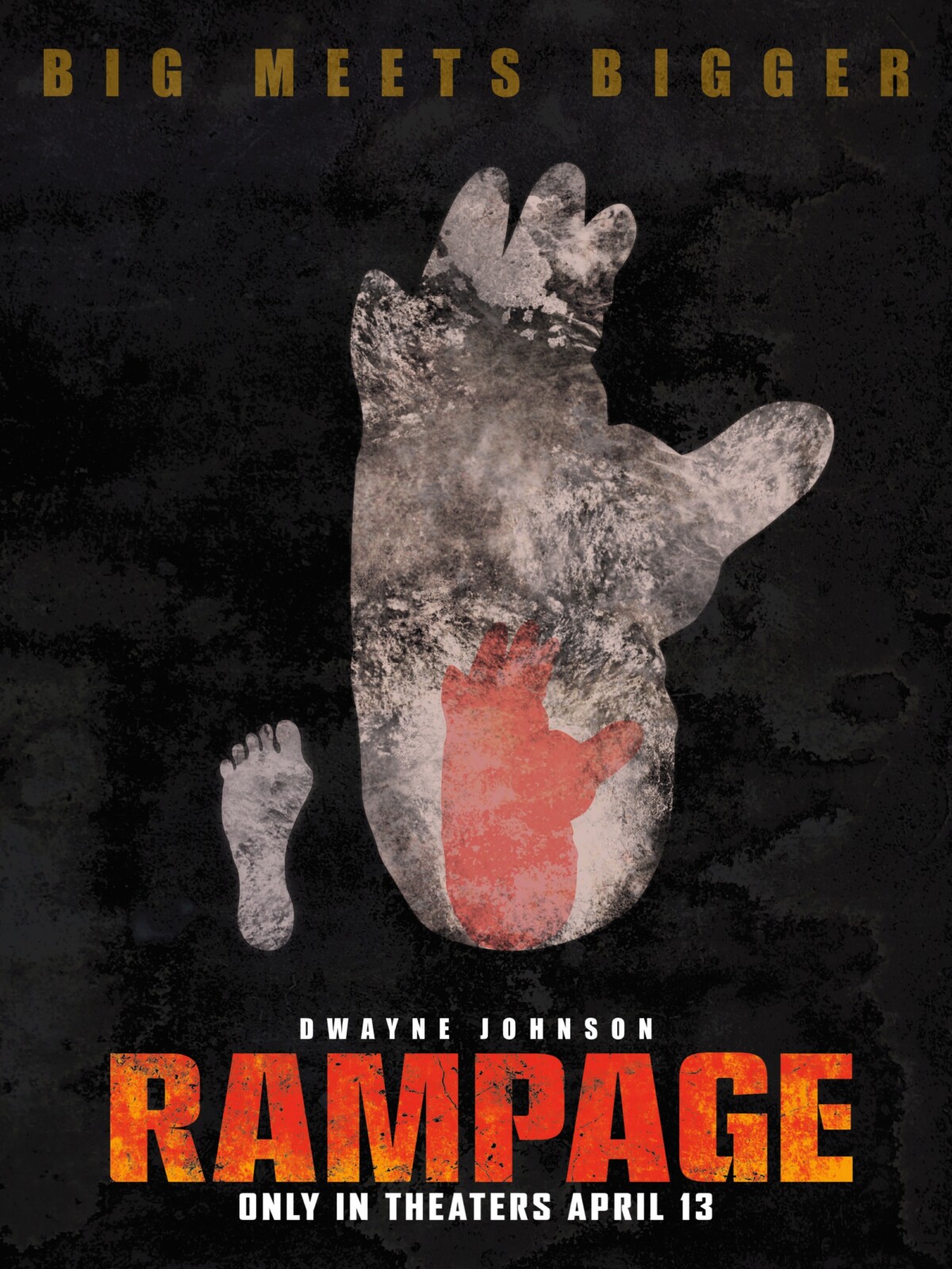 Movie Poster - Rampage Feat. George | Poster By Thecreativityside