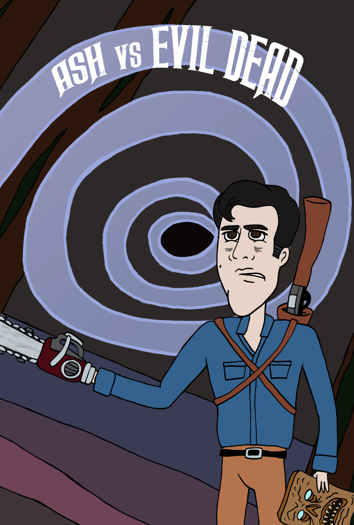 Ash Vs Evil Dead | Poster By Cattapancomics