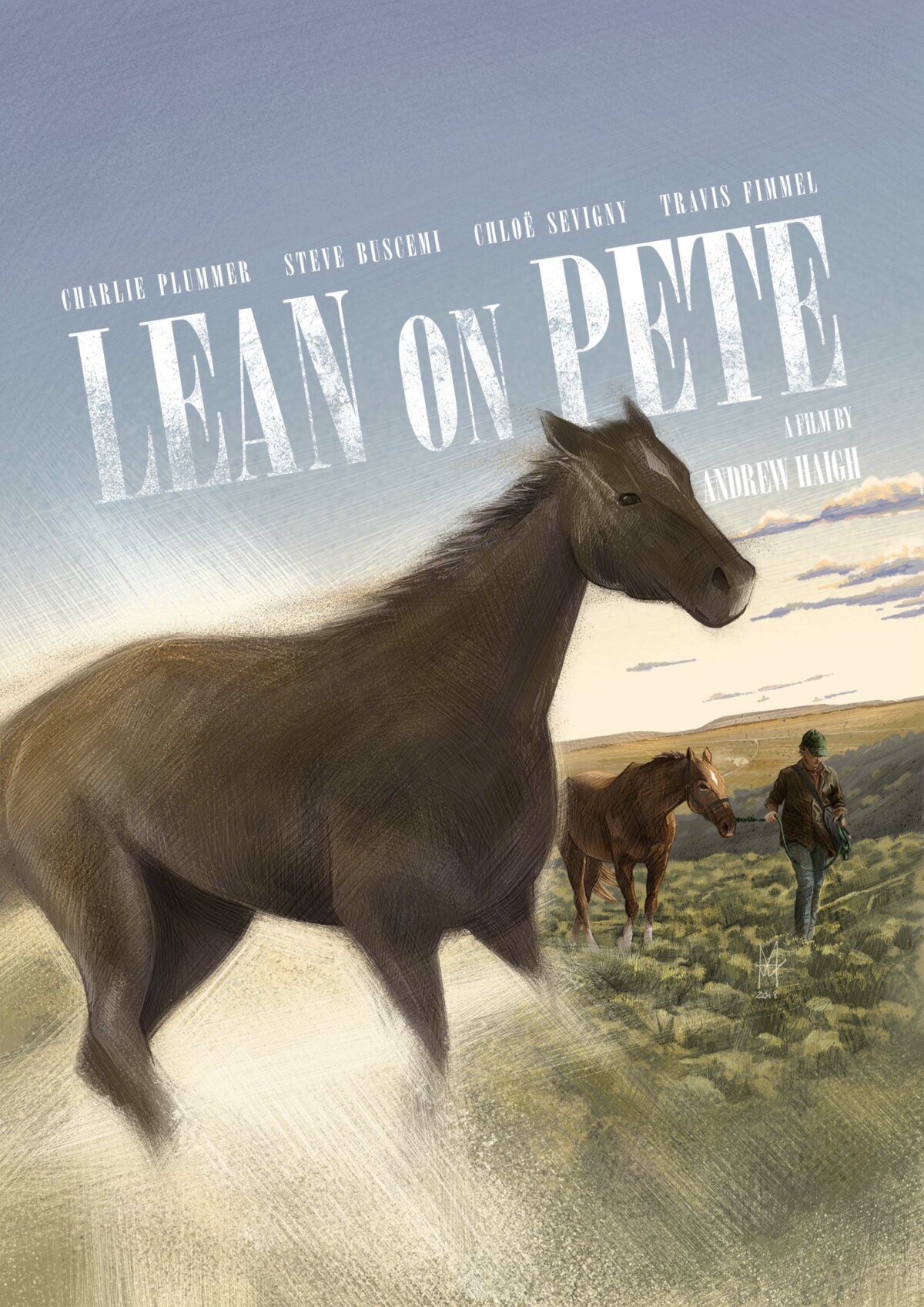 Lean On Pete | Poster By Martin Beckett