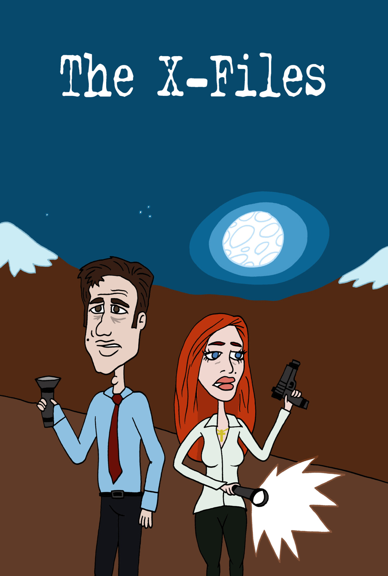 The X-Files | Poster By Cattapancomics
