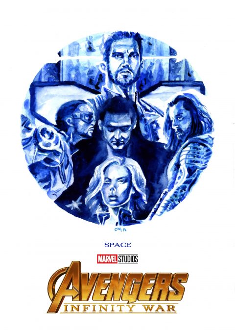 Infinity War: Space | Poster By Conrado