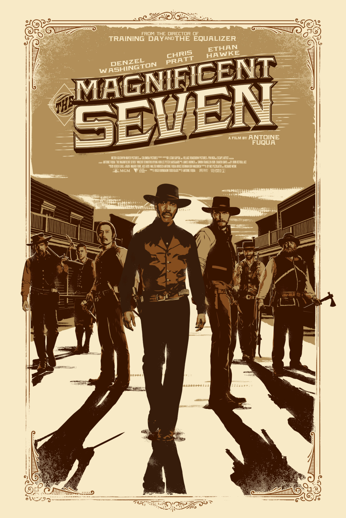 The Magnificent 7 | Poster By Mungolovescandy