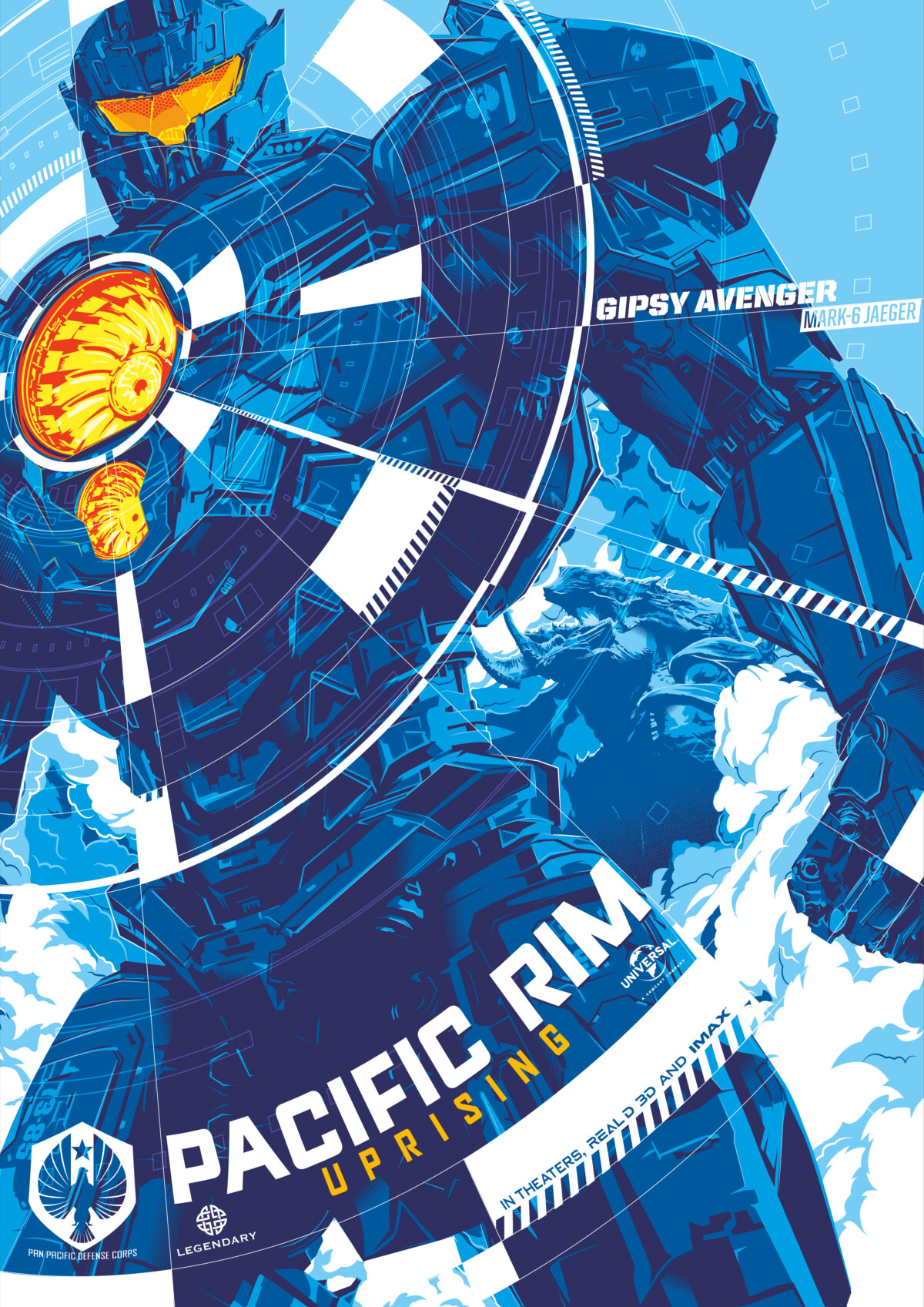 Pacific Rim 2: UPRISING | Poster By Mungolovescandy
