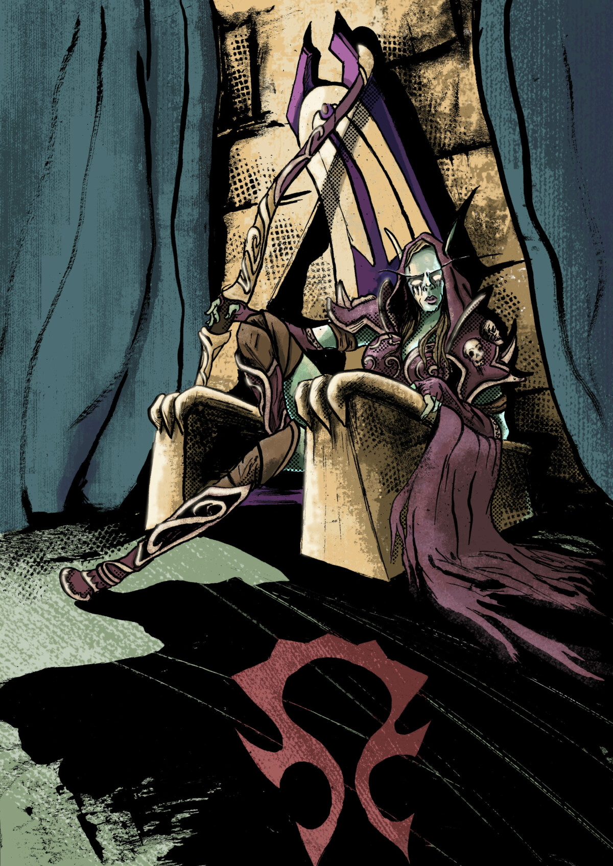 Lady Sylvanas Poster | Poster By Laourde