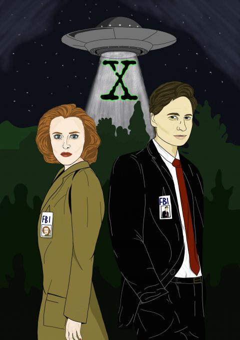 The X Files | Poster By CeeJay