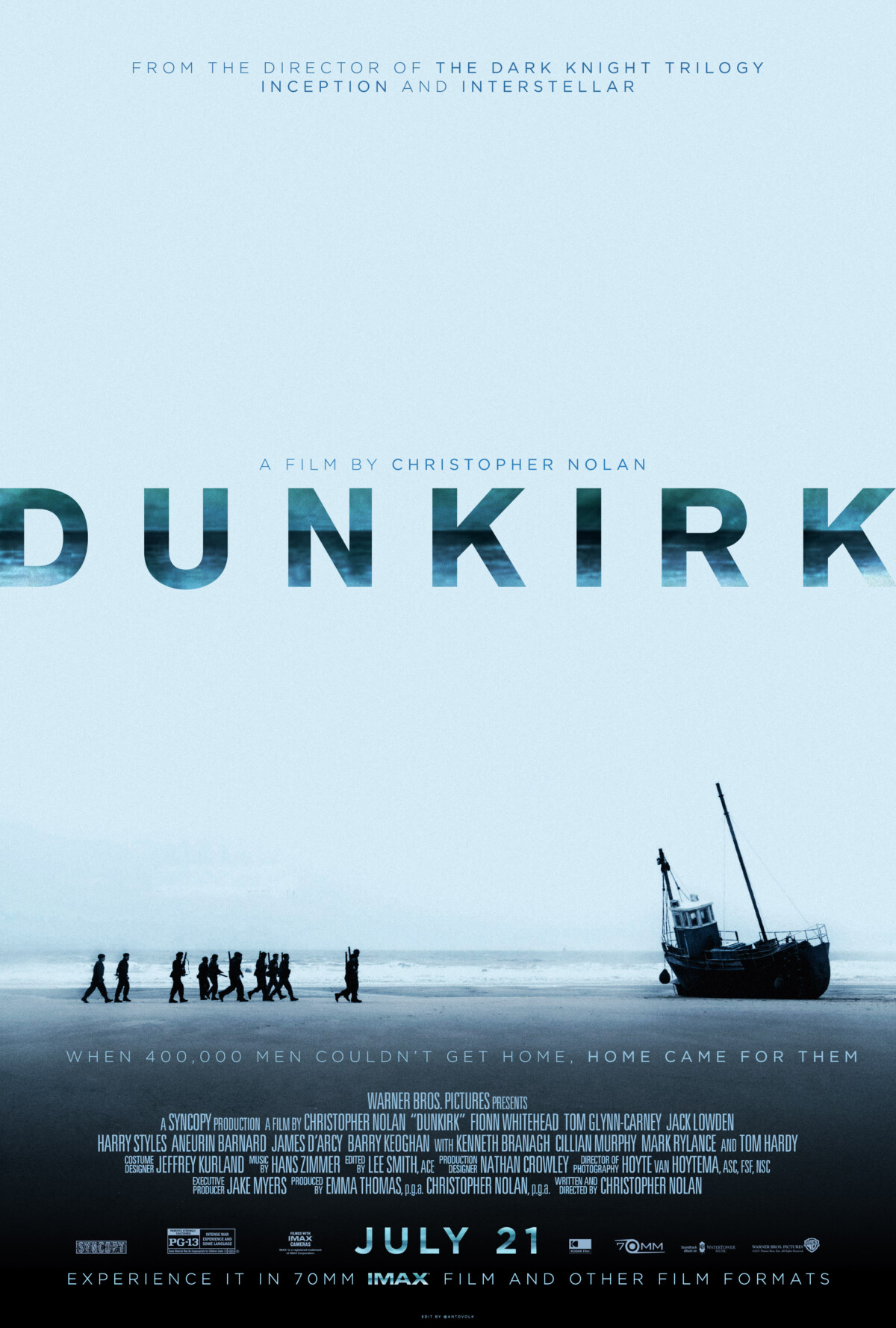 Dunkirk - One-Sheet | Poster By Anton