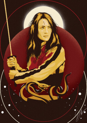 Film Heroines - The Bride (Kill Bill) | Poster By Hyung86