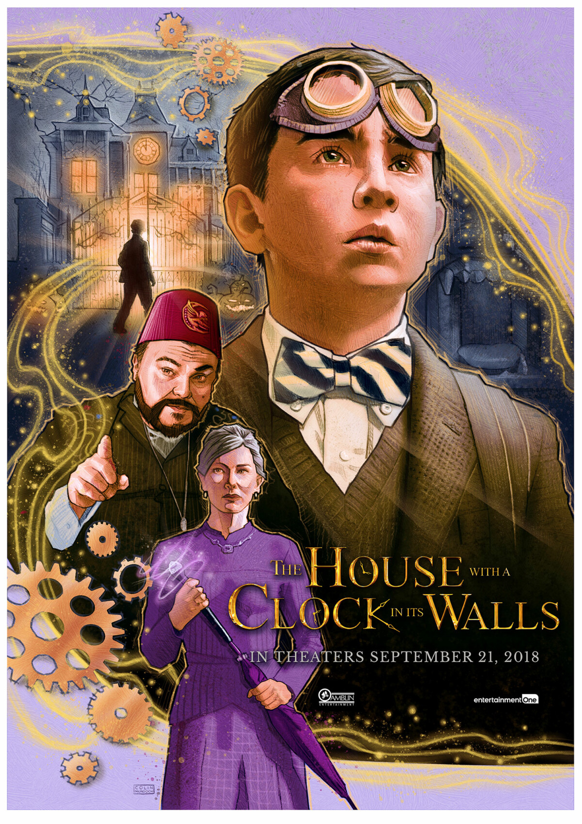 The House With A Clock In Its Walls Alternative Movie Poster | Poster ...