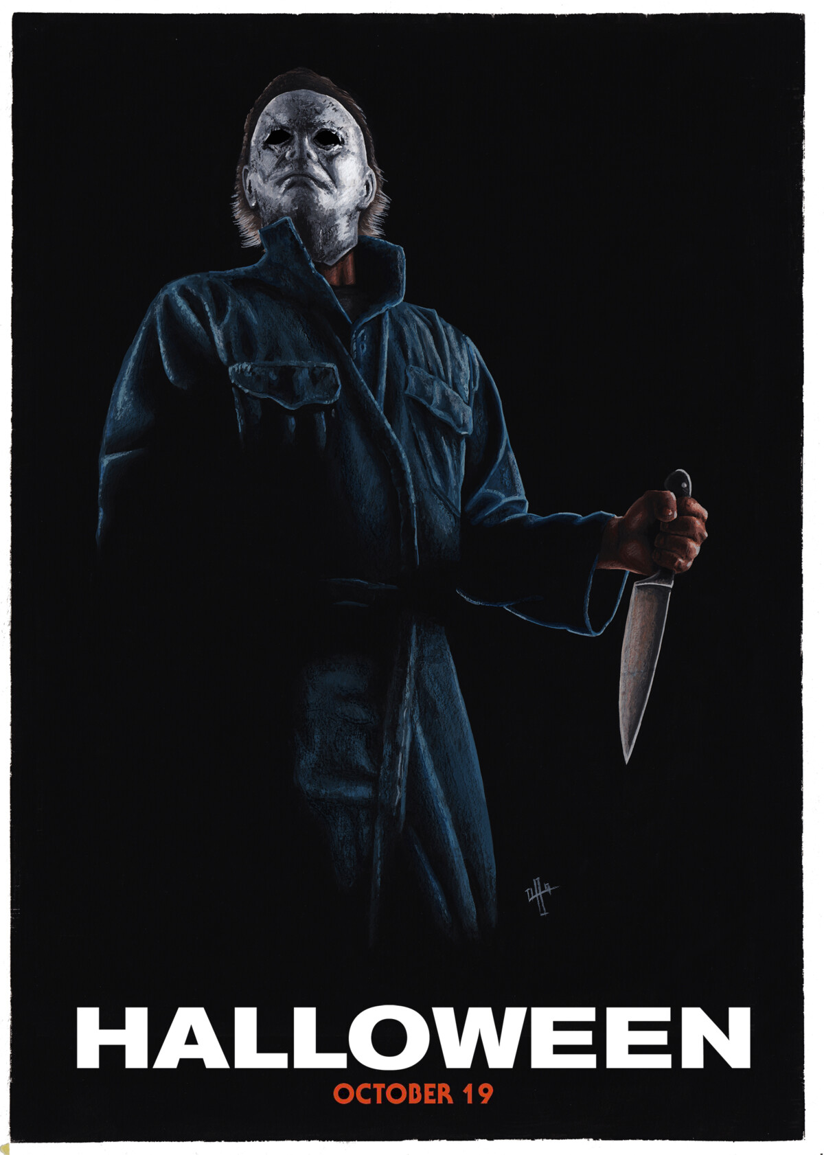 Halloween (2018) | Poster By Luketaylorposterart