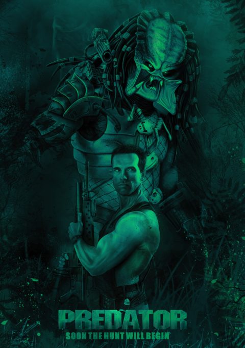 Predator 1987 | Poster By Gary Sweet