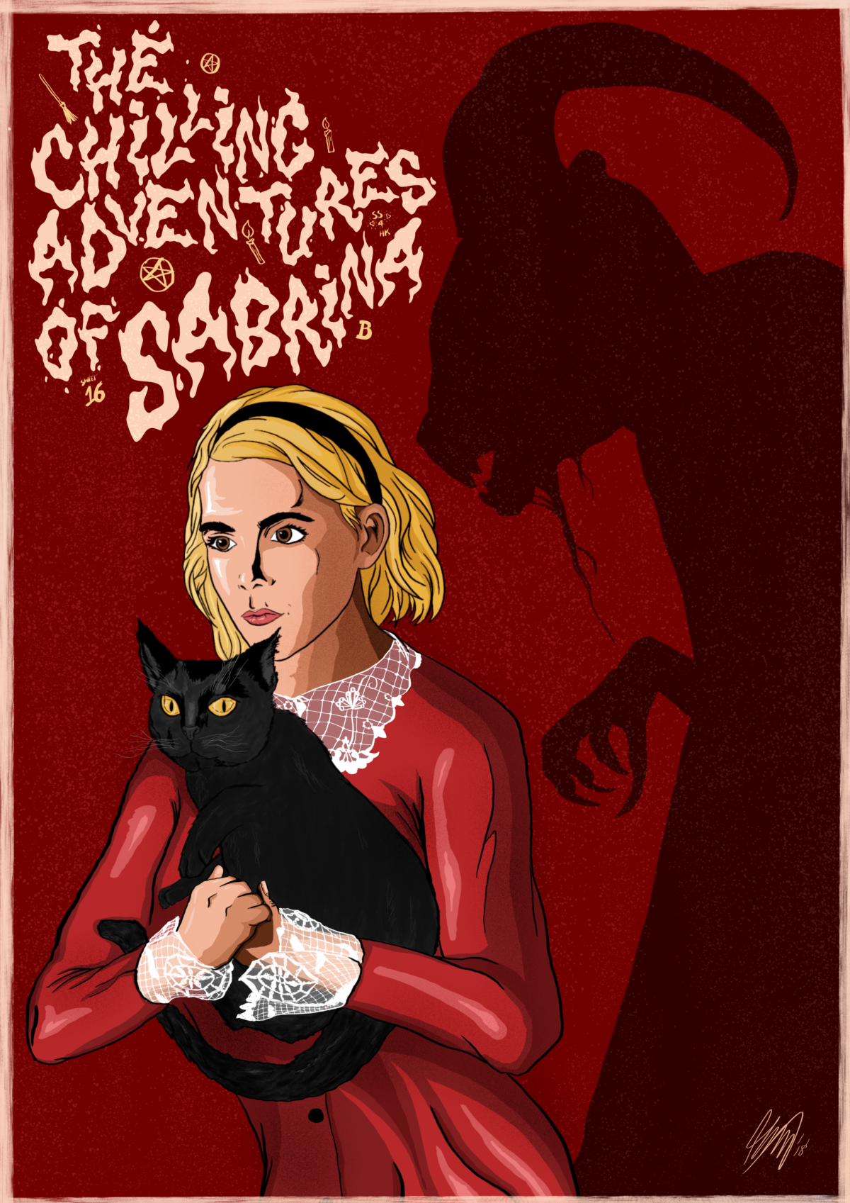 The Chilling Adventures Of Sabrina | Poster By Daniel_Luke_Hall