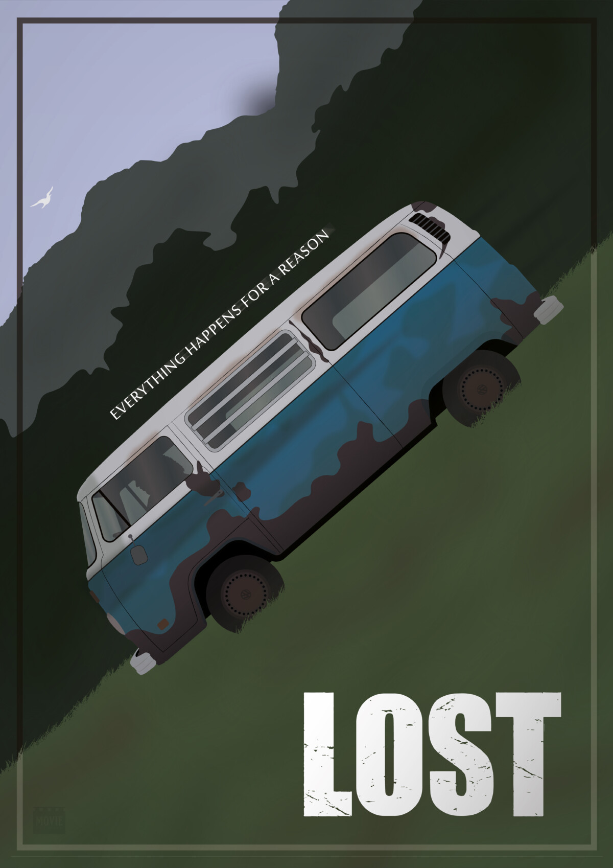 Lost - Dharma Initiative Van - PosterSpy
