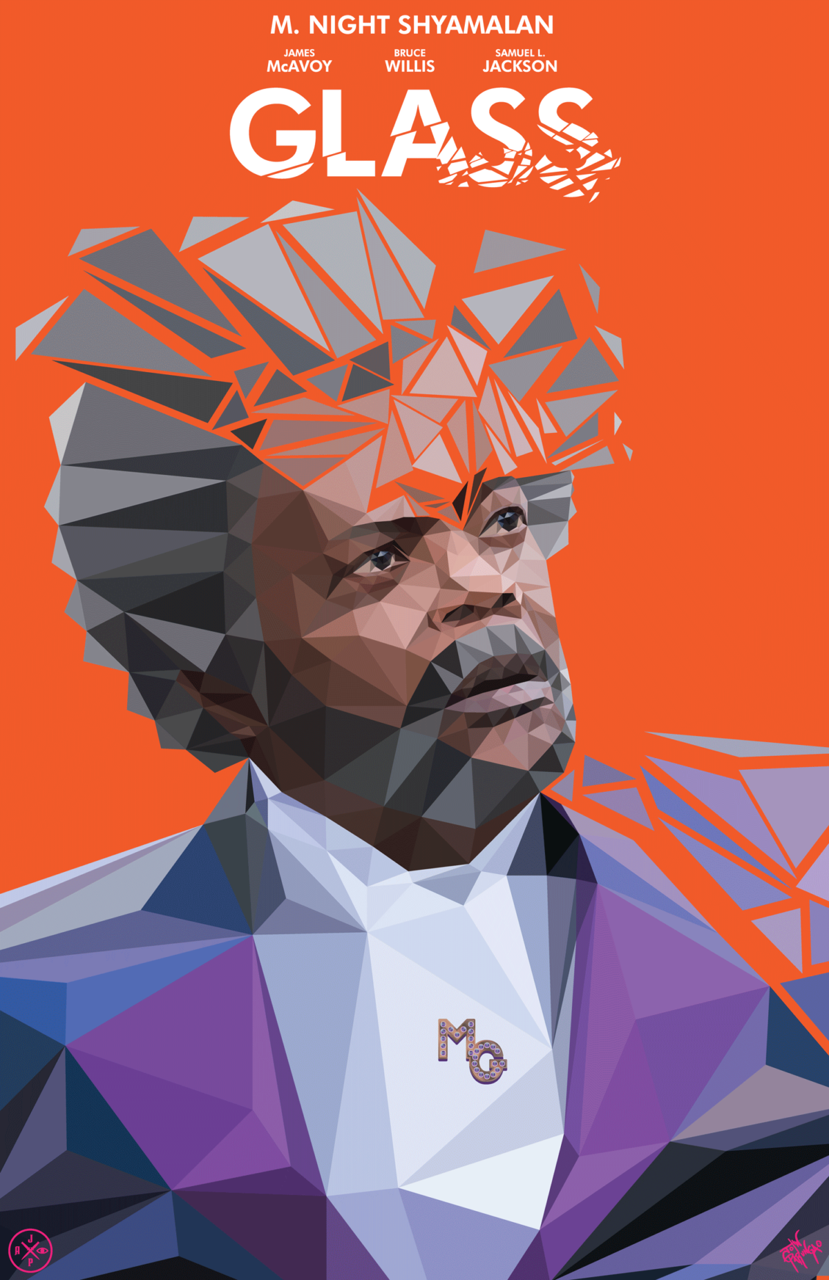 GLASS POSTER CLOSE UP VARIANT FOR TALENTHOUSE CREATIVE BRIEF | Poster ...