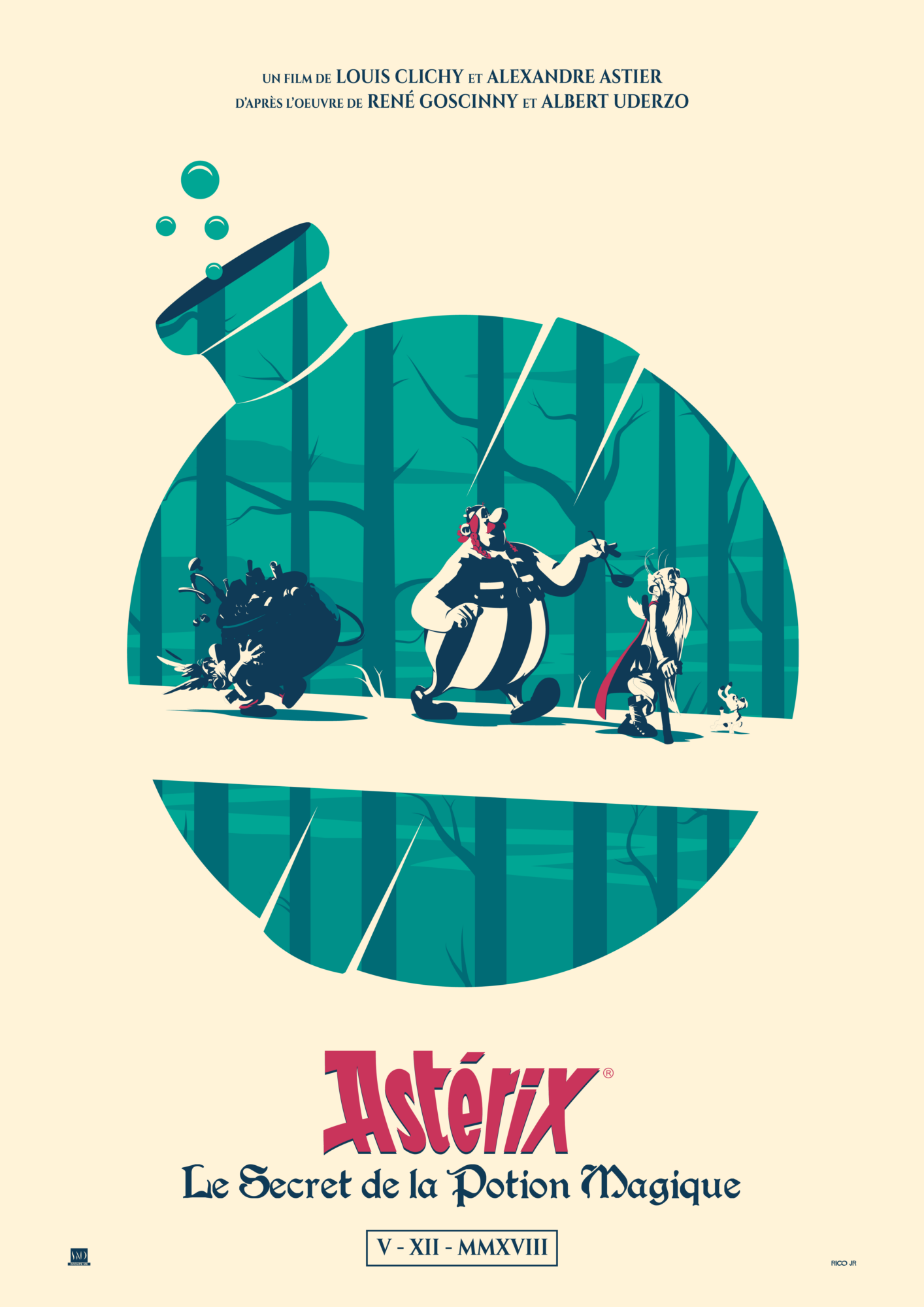 ASTÉRIX: LE SECRET DE LA POTION MAGIQUE Poster Art | Poster By Rico Jr