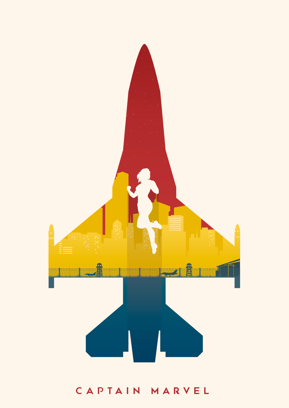 Captain Marvel | Poster By CyberSheff