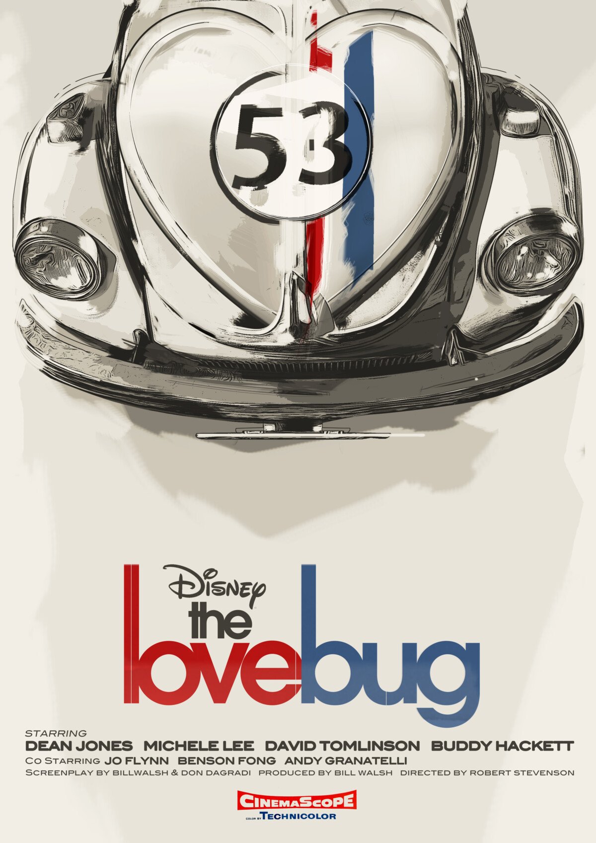The Love Bug | Poster By Melbs