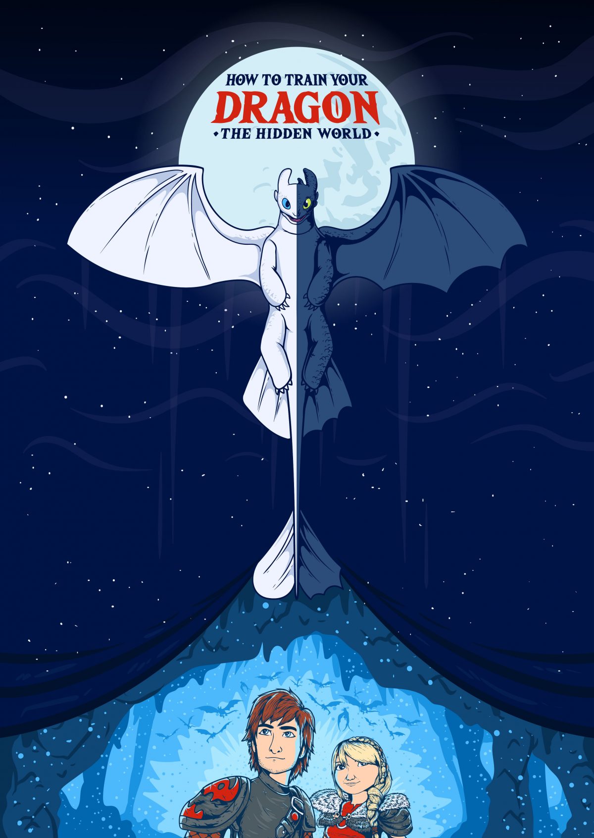 HTTYD Alternative Poster | Poster By Buayaxart