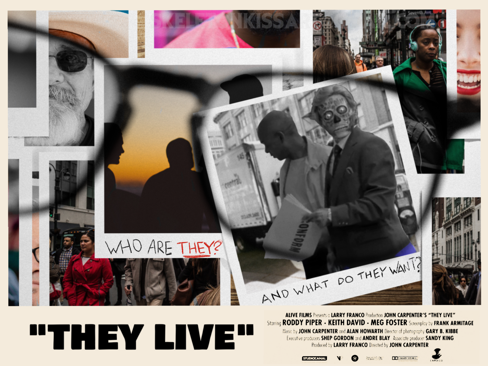 They Live | Poster By Skeleton Kiss