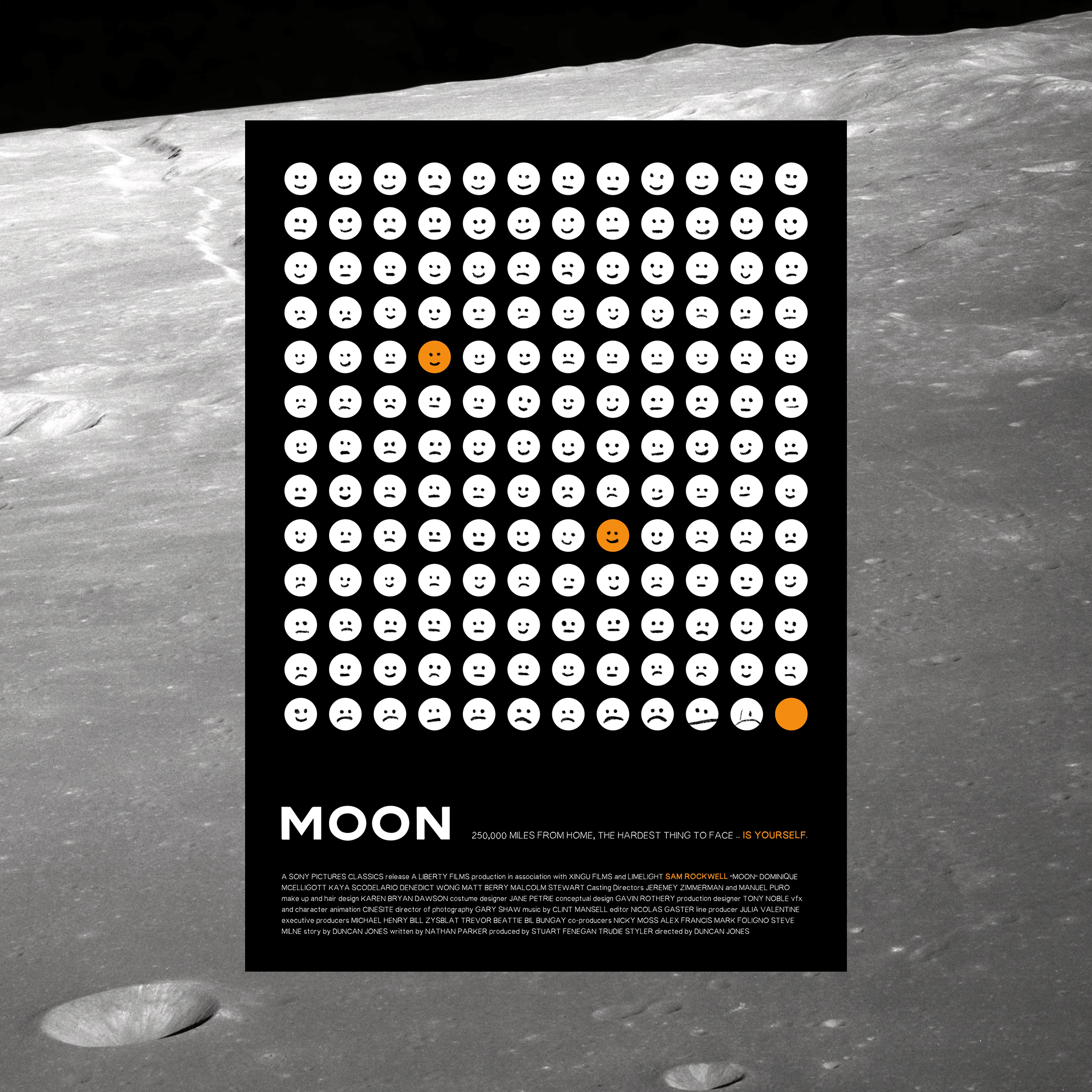 MOON | Poster By Rlockley