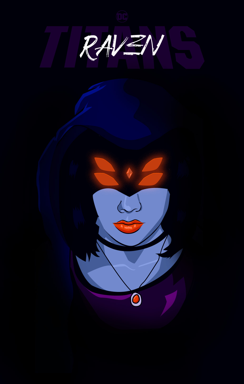 Raven - Titans | Poster By Fernando