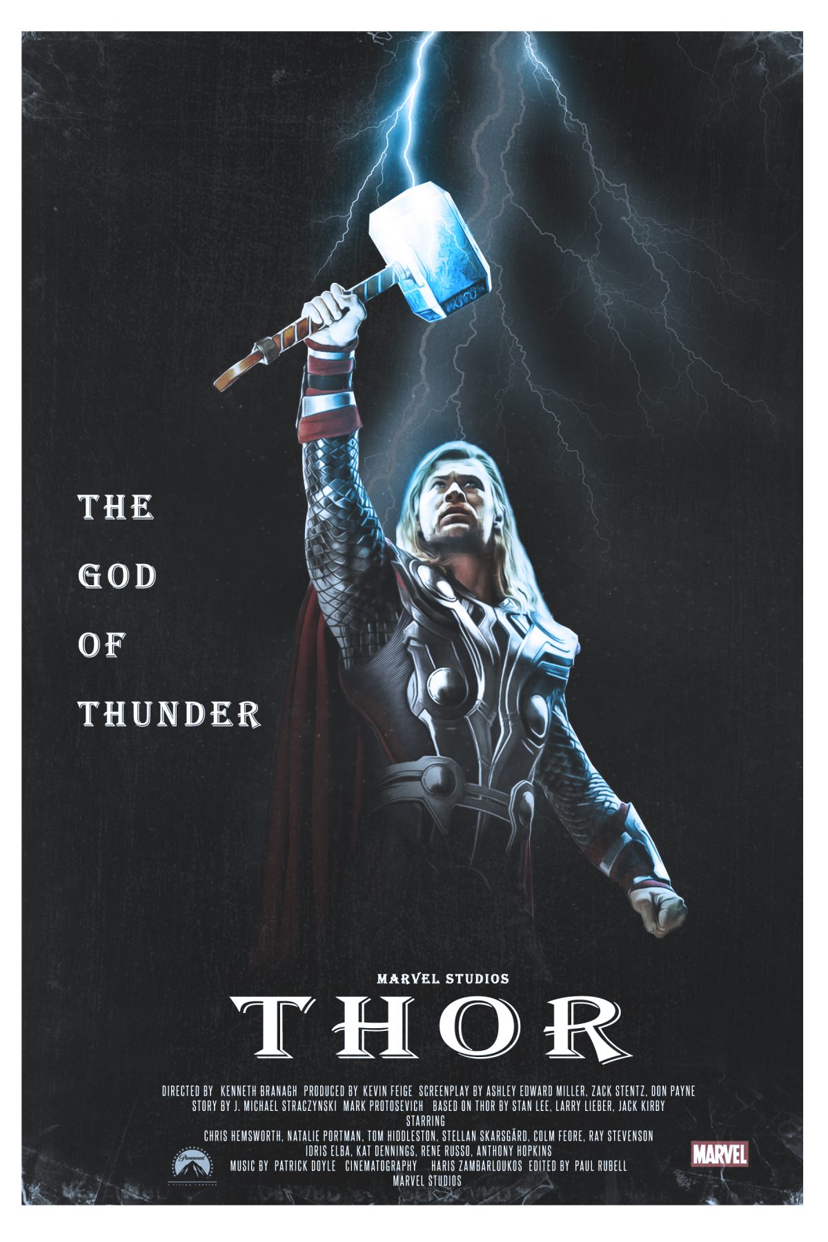 Thor (2011) 1980s Style - PosterSpy