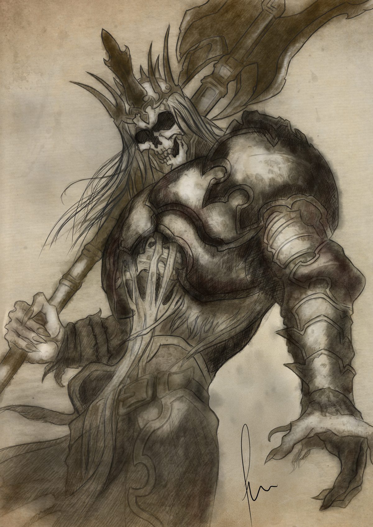 King Leoric | Poster By Red Head Redemption