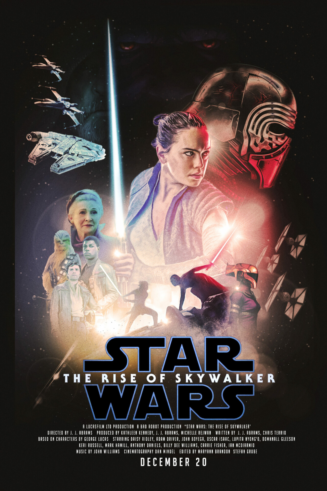Star Wars: The Rise Of Skywalker - Classic | Poster By Geoffrey