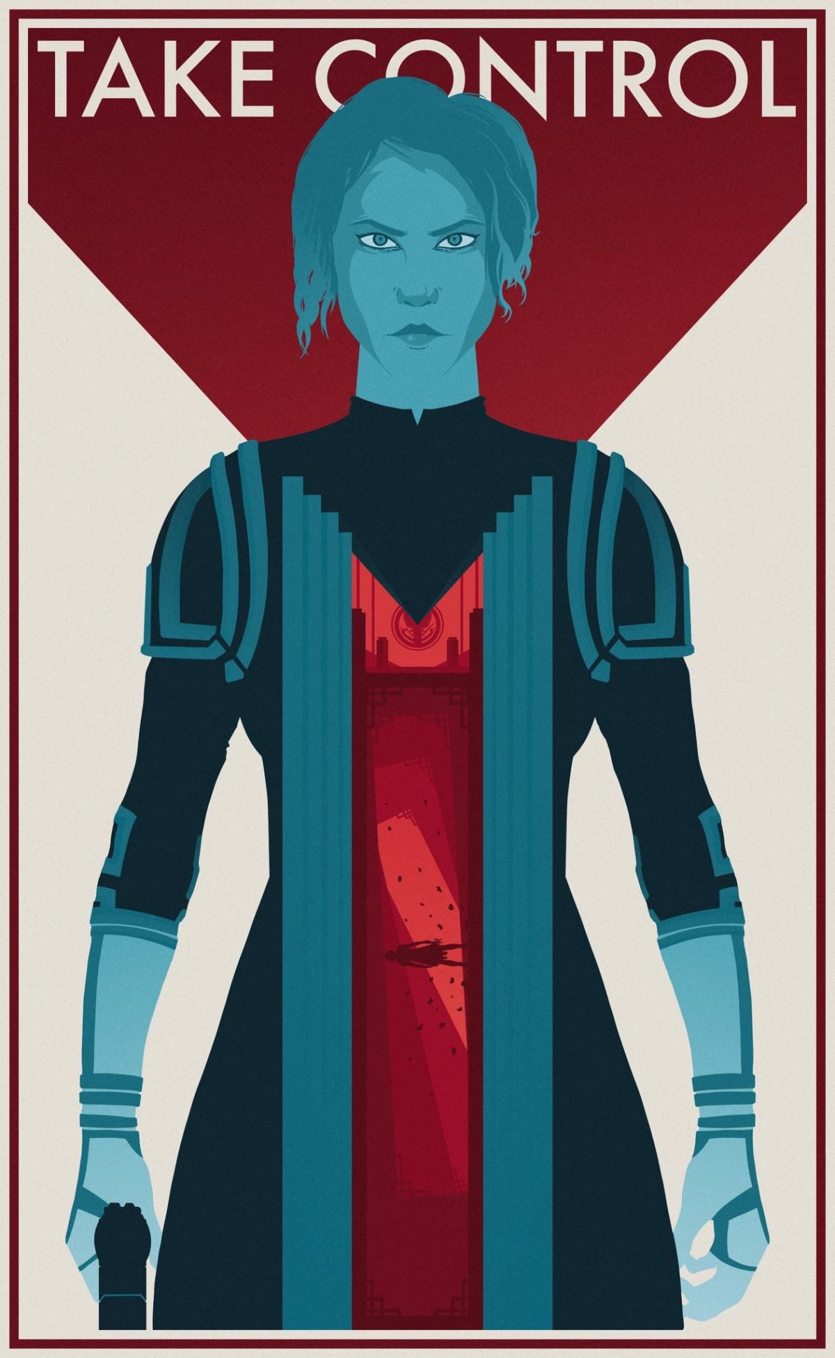 Take Control | Poster By Lazare Gvimradze