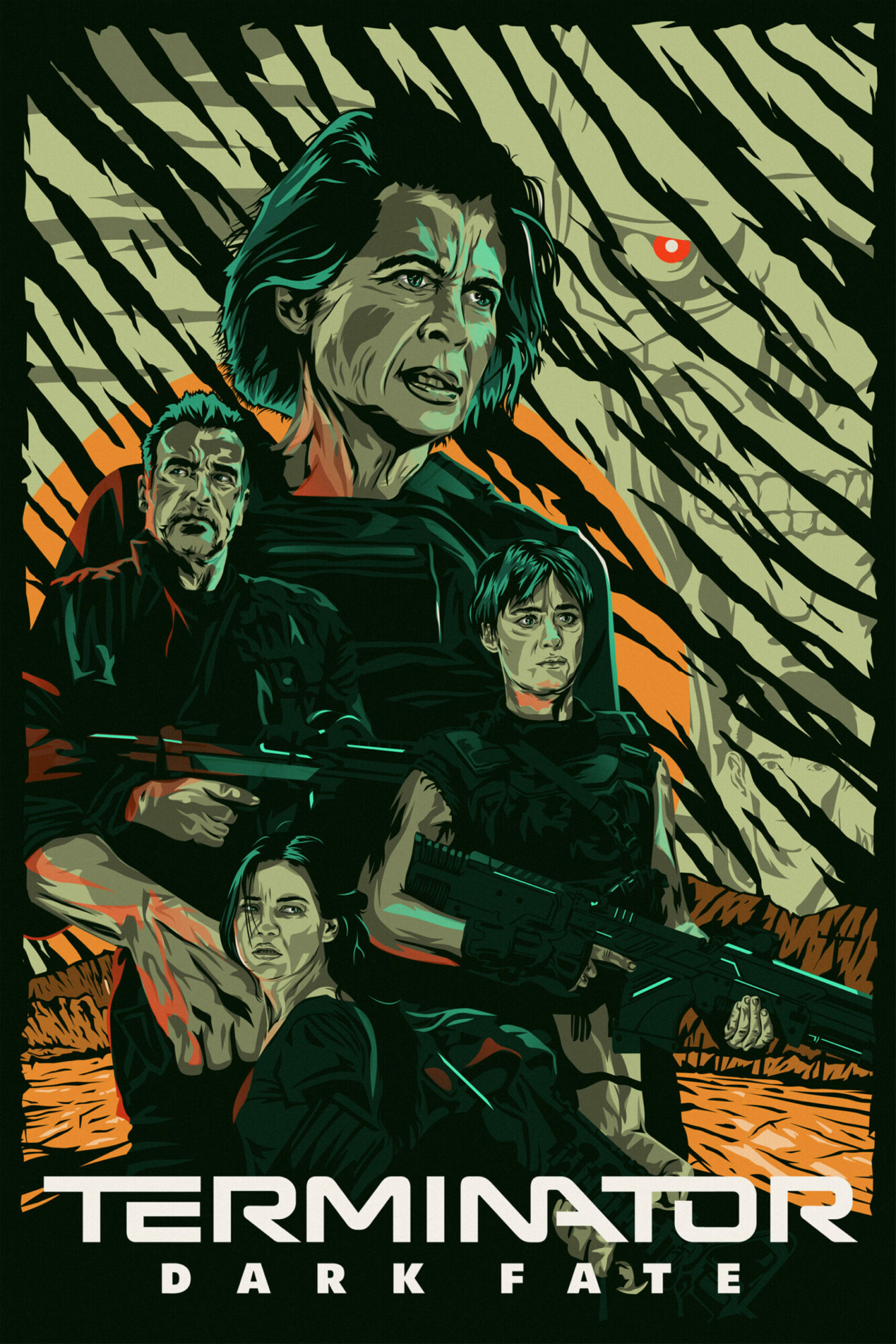 Terminator: Dark Fate | Poster By Agustinstep_