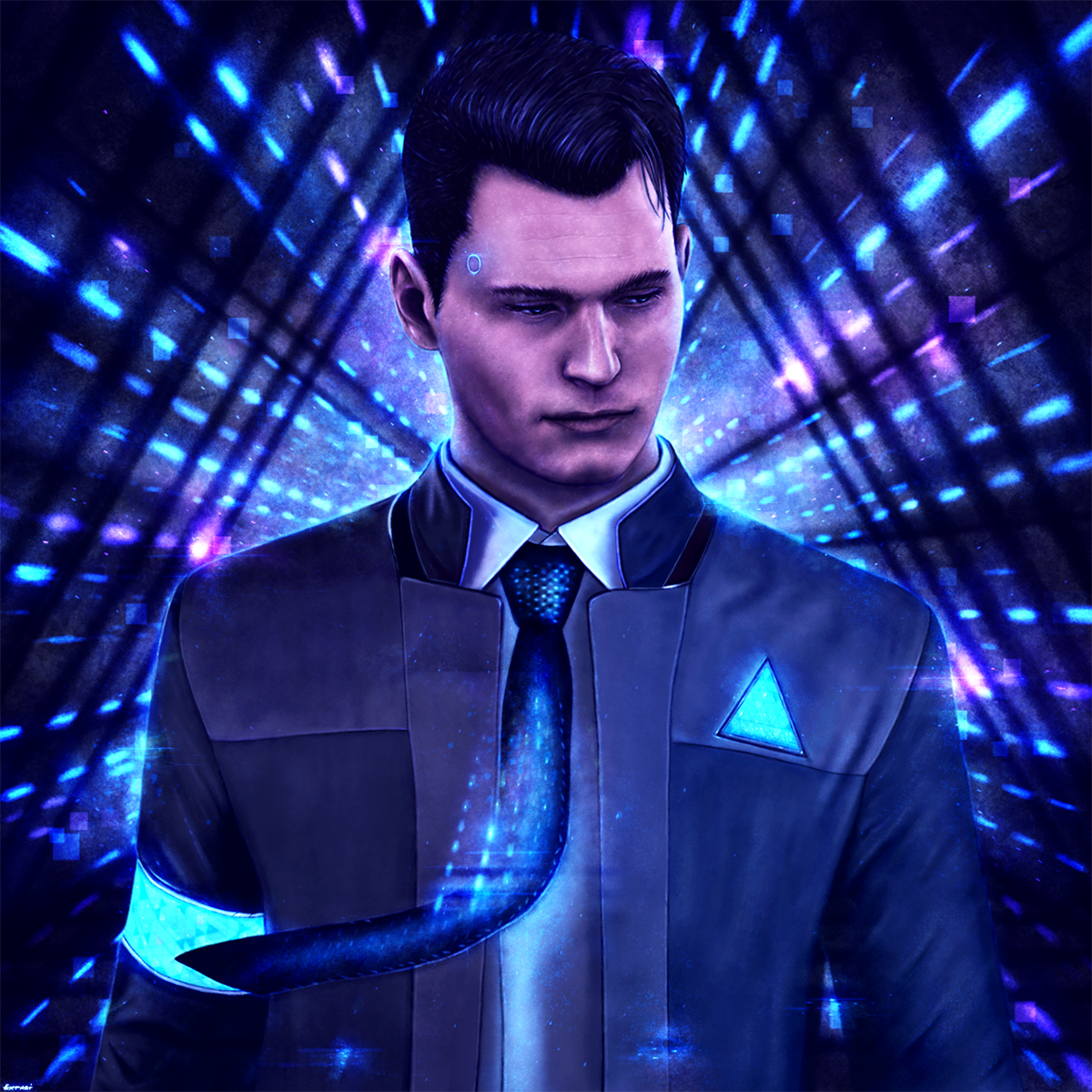 Detroit - Connor | Poster By P1xer