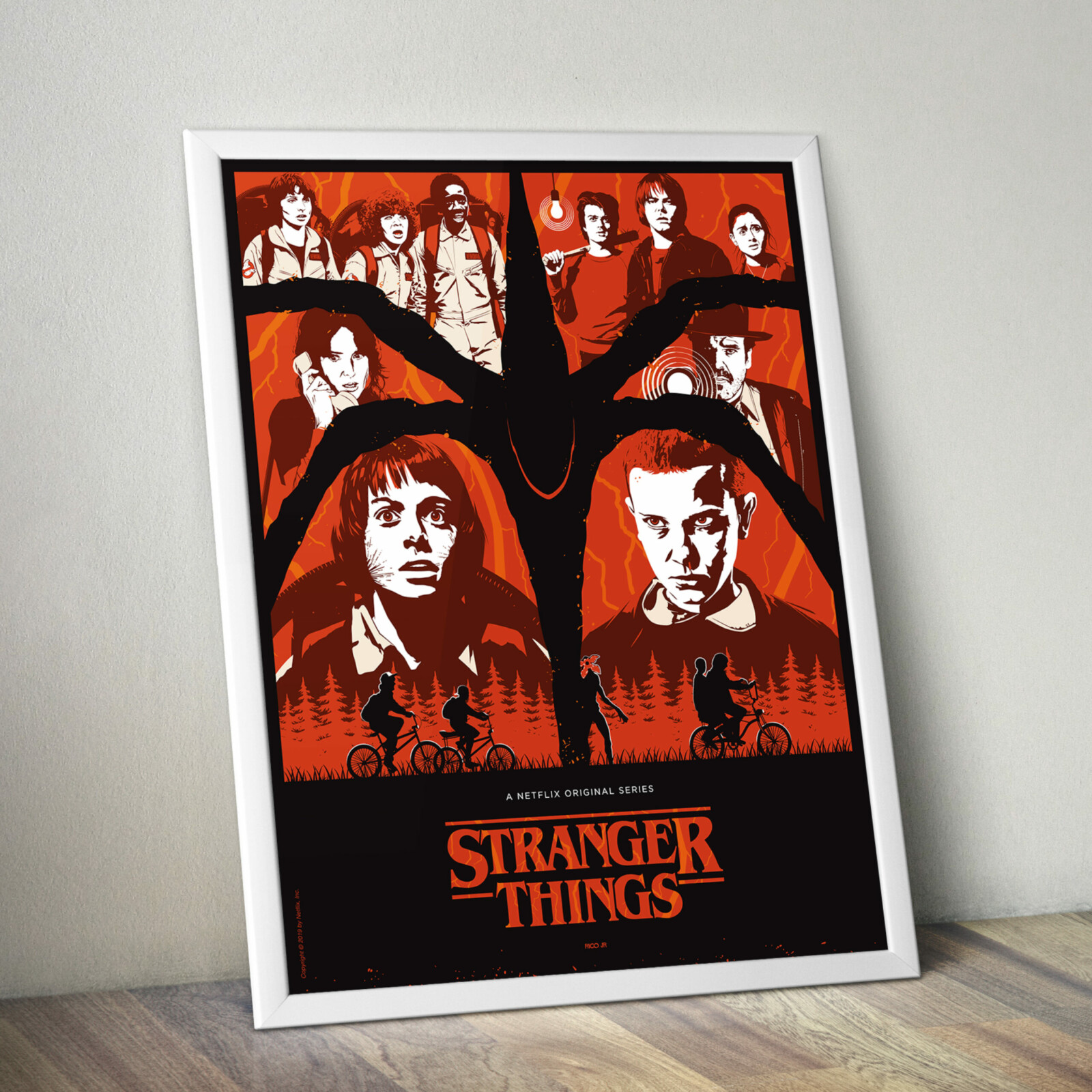 OFFICIAL STRANGER THINGS Poster Art | Poster By Rico Jr