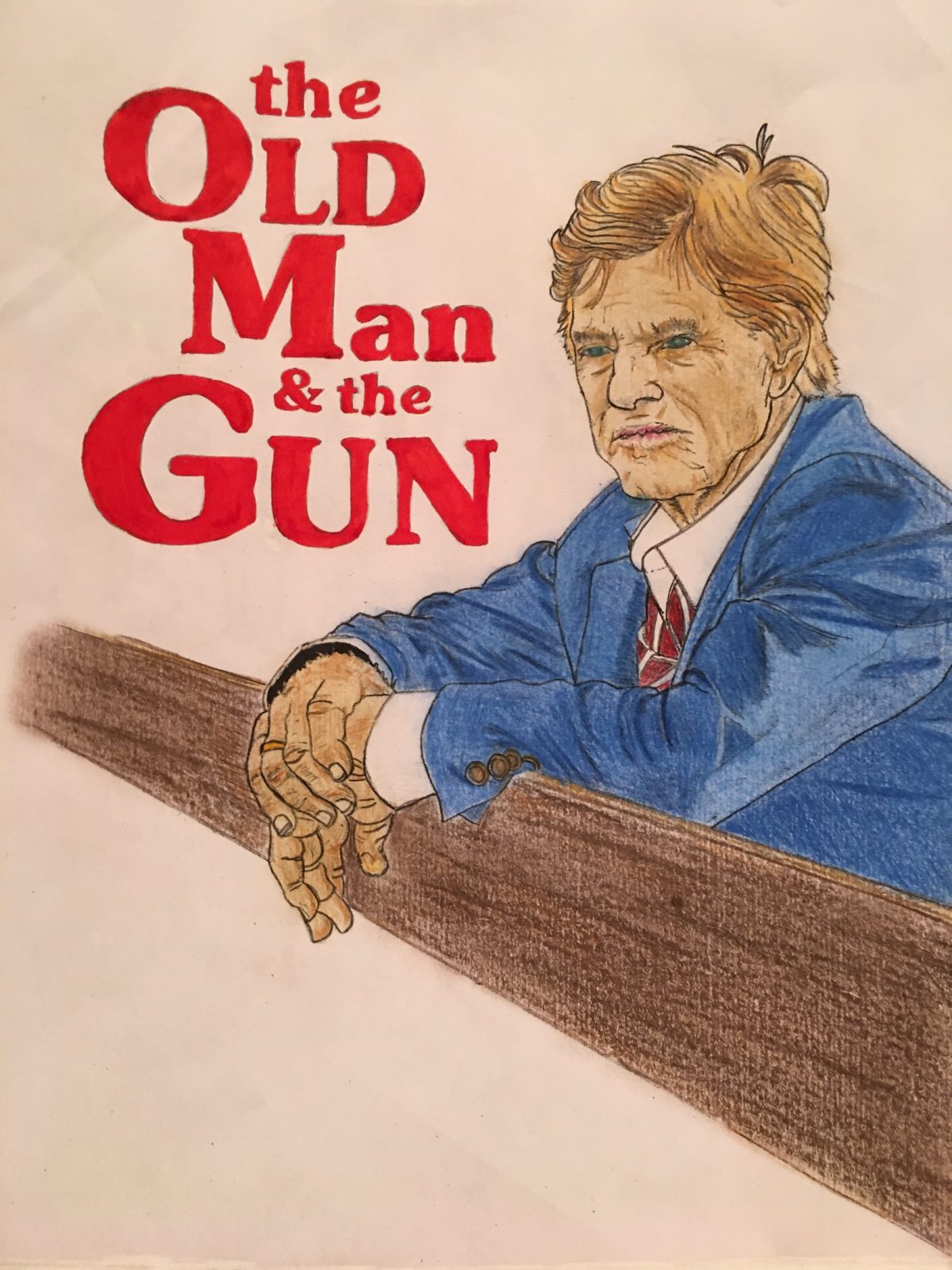Old Man And The Gun | Poster By Laurent Carbonelle