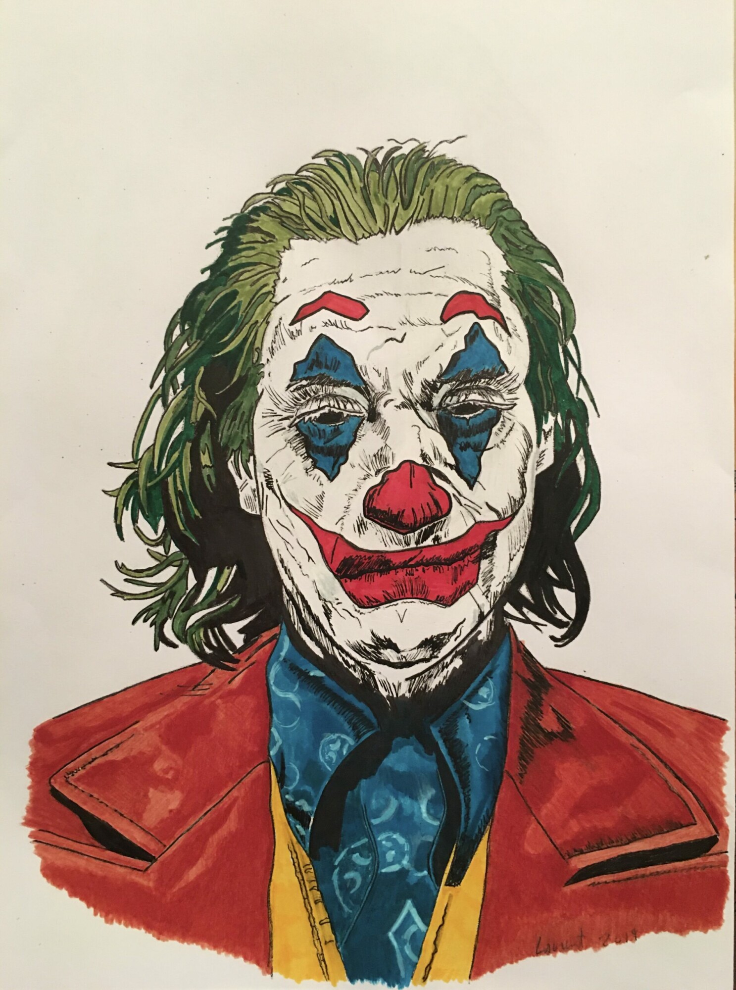 Joker Phoenix | Poster By Laurent Carbonelle