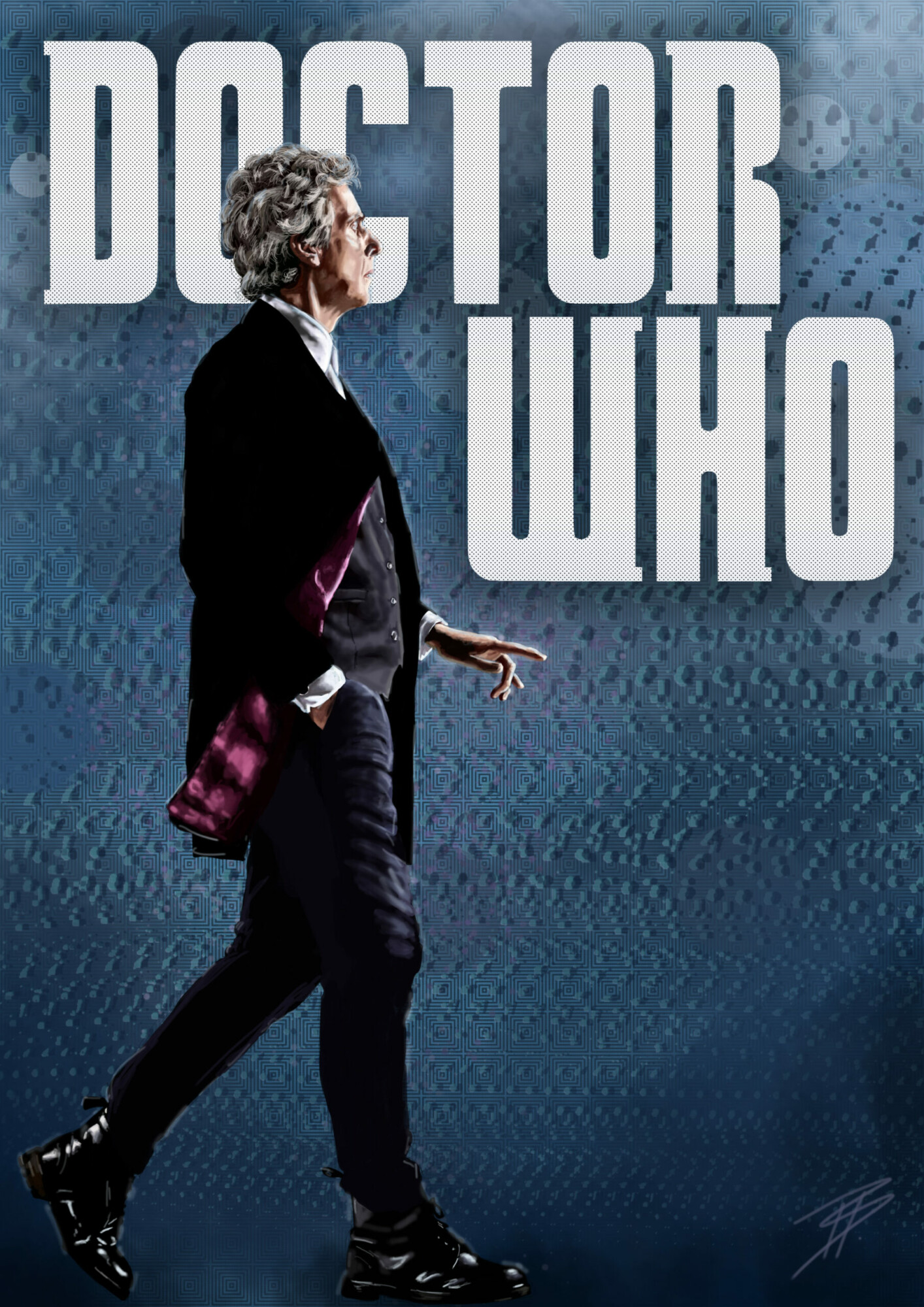 Doctor Who #12 | Poster By Tomburnsartist