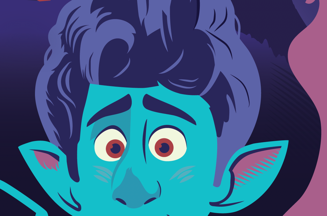 Disney And Pixar's ONWARD | Poster By Tiernandesign