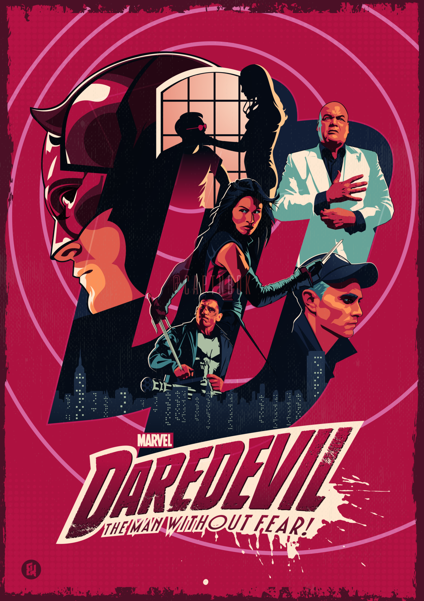 Marvel's Daredevil | Poster By Bok